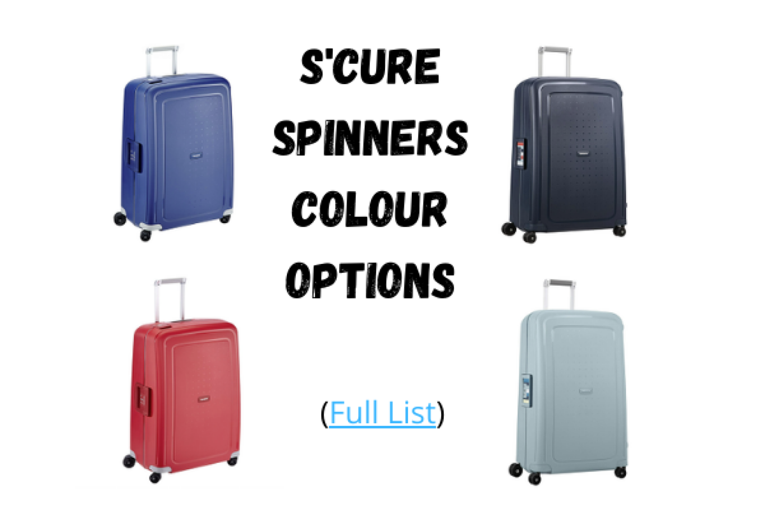 Samsonite S'Cure Suitcases : Luggage Review