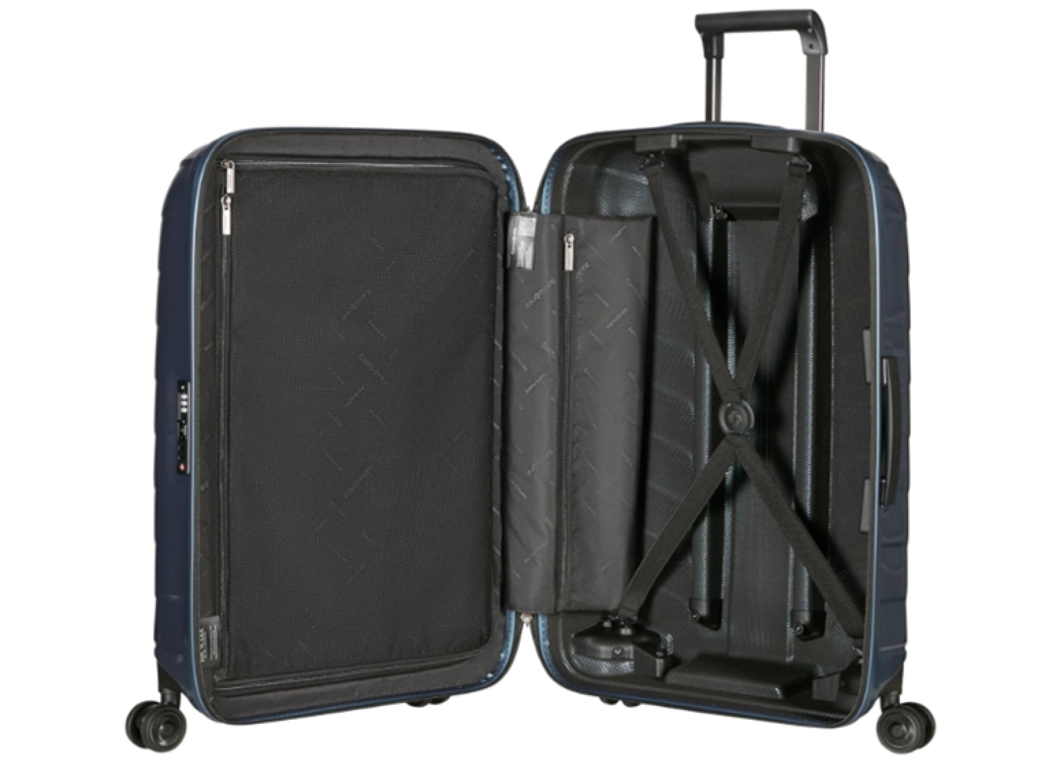 samsonite-attrix-spinner-inside : Luggage Review